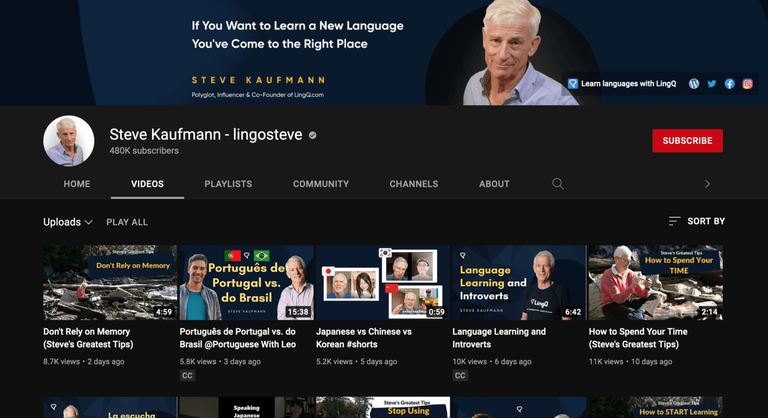 400+ Amazing Language YouTube Channels ⋆ Plurilingualism